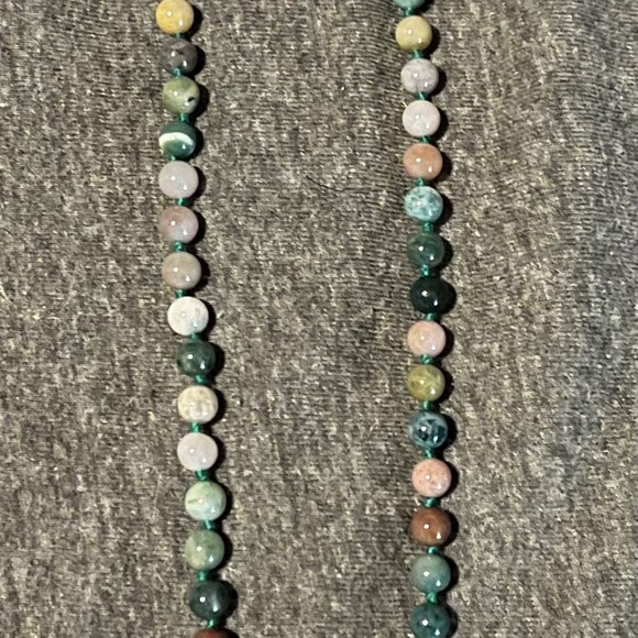 Jewelry | Multicolor Long Jade Necklace | Poshmark